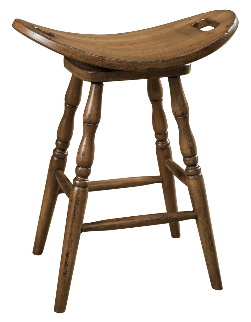 Saddle Bar Stool – Heartland-Amish