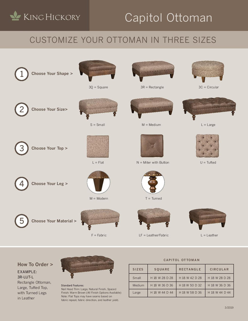 Capital Ottoman – Heartland-Amish