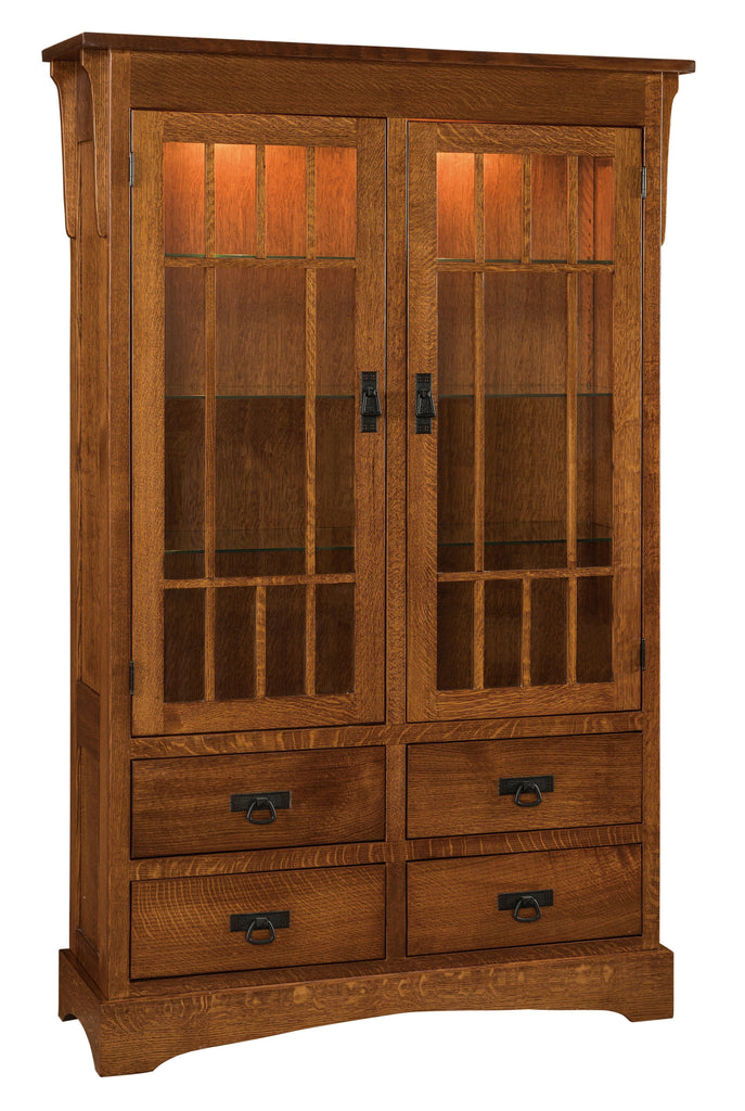 Norway Mission Bookcase – Heartland-Amish