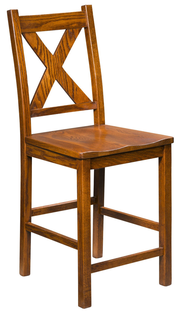Kenwood 24" Stationary Bar Stool – Heartland-Amish
